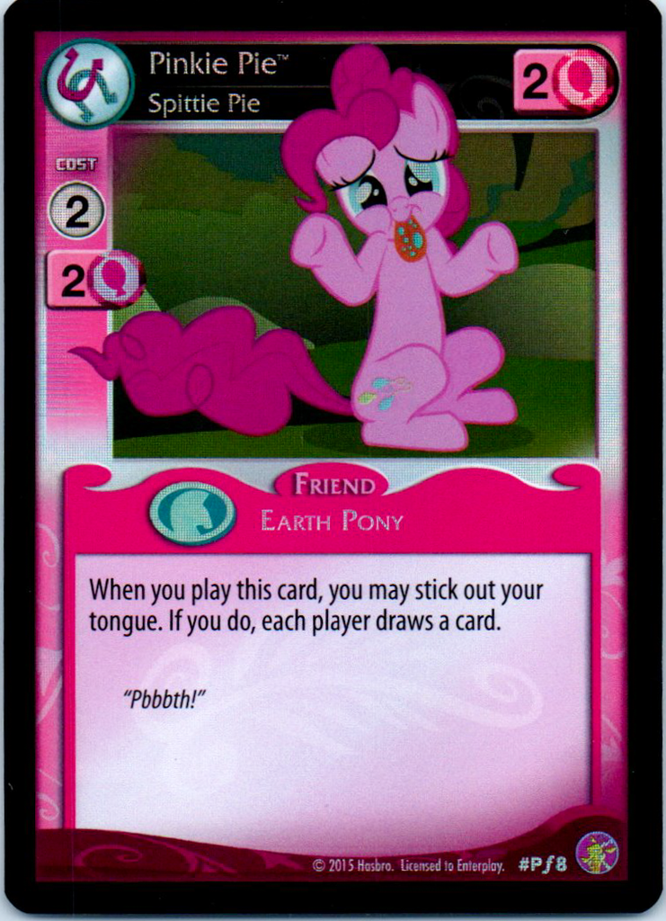 MLP CCG Absolute Discord PF8 Pinkie Pie Spittie Pie – Pack Breakers