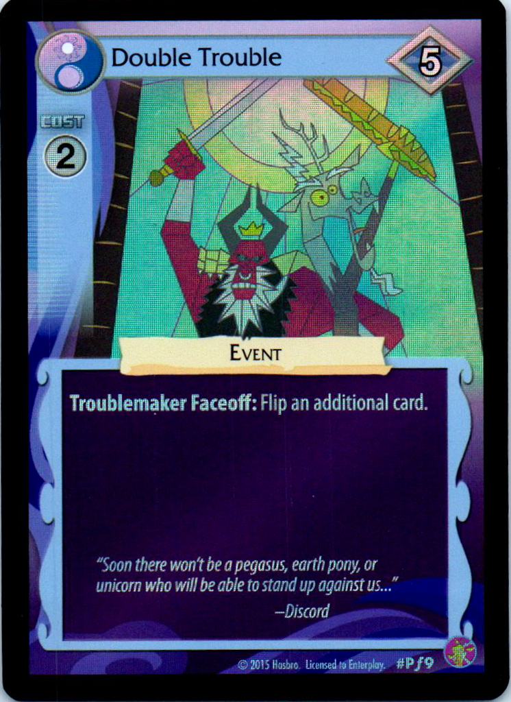 MLP CCG Absolute Discord PF9 Double Trouble – Pack Breakers