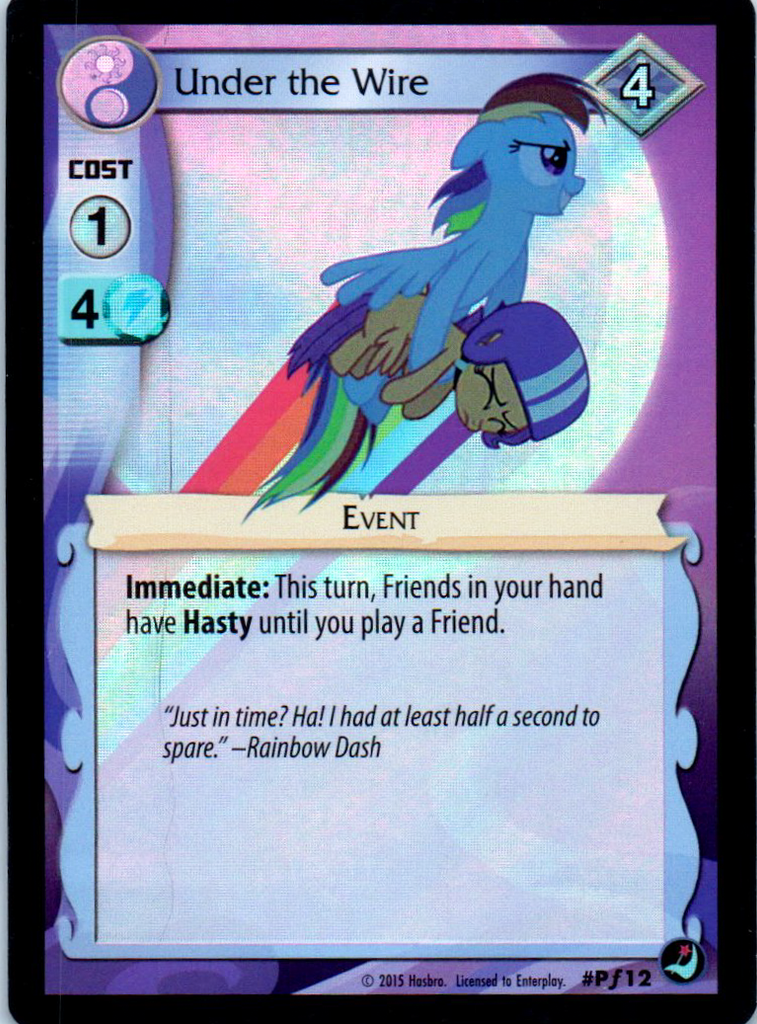 MLP CCG High Magic PF12 Under the Wire – Pack Breakers