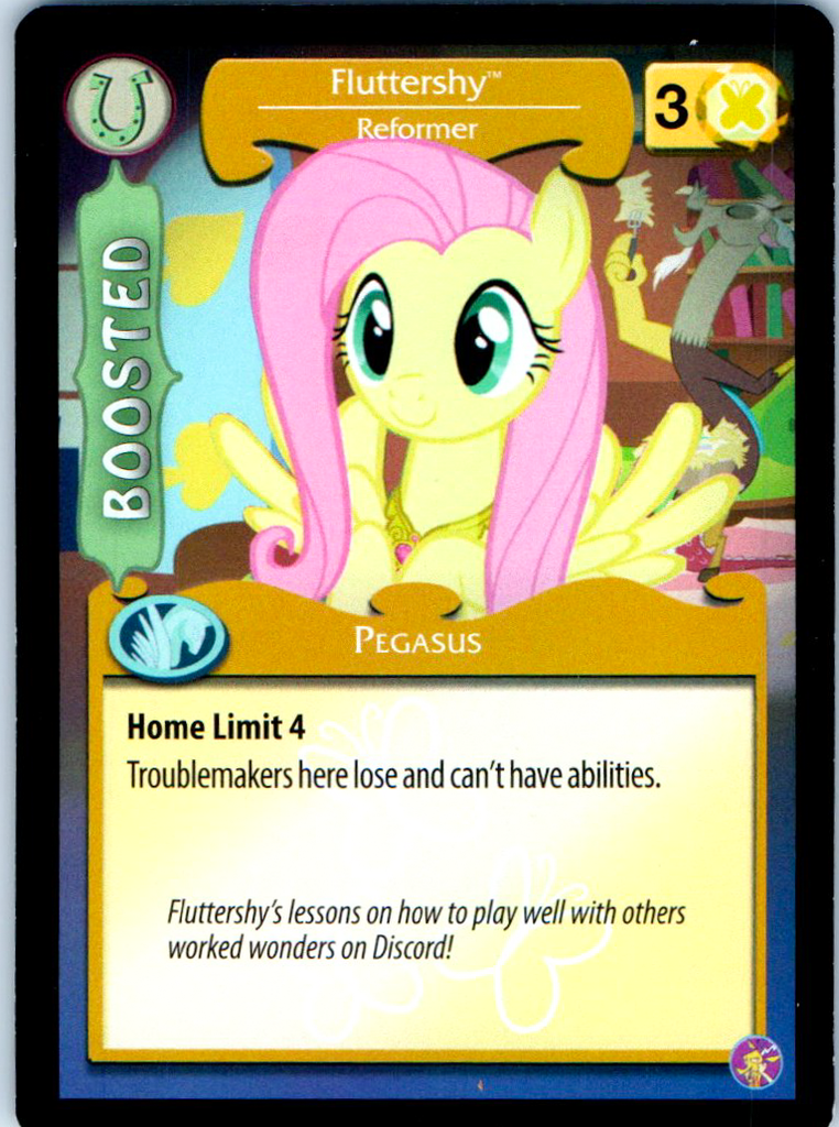 MLP CCG Absolute Discord 5F Fluttershy Reformer – Pack Breakers