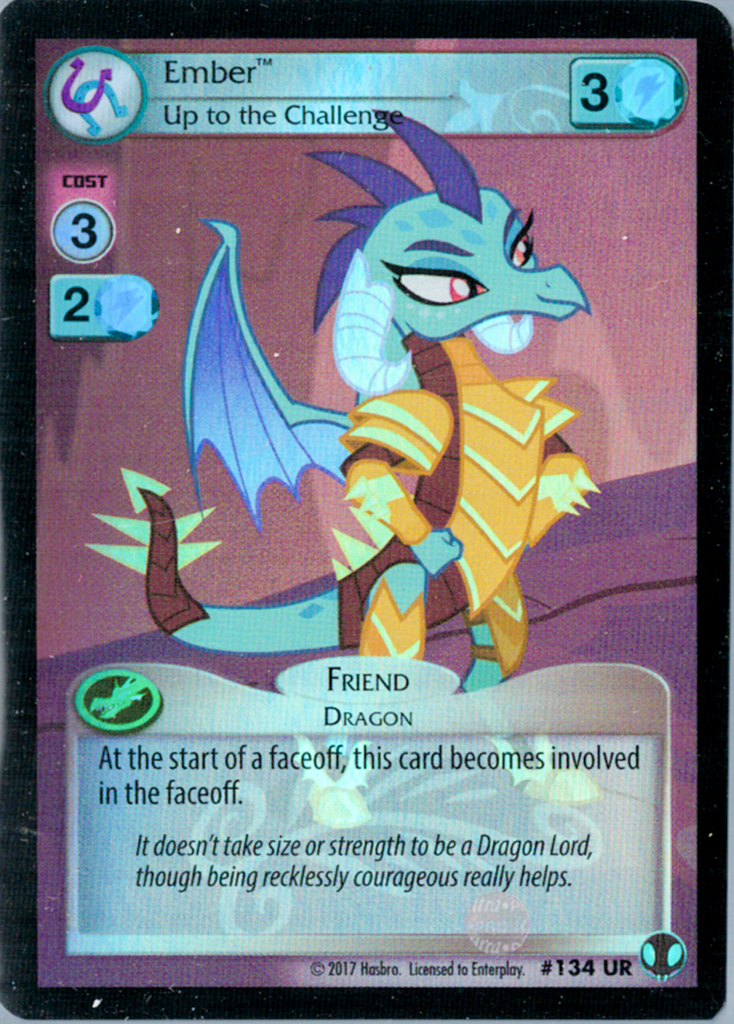 MLP CCG DoE #134 UR Ember, Up to the Challenge – Pack Breakers