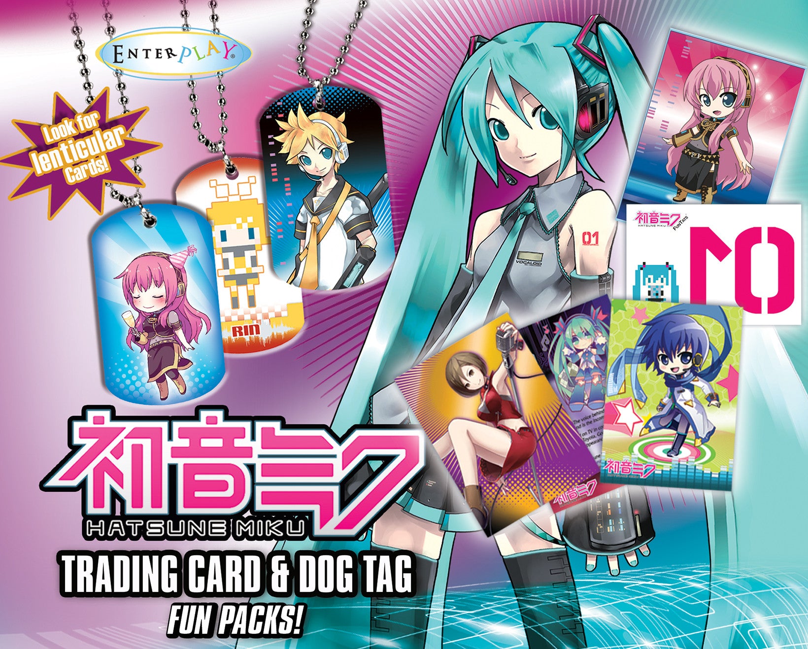 Hatsune Miku Dog Tag & Trading Card Fun Packs – Pack Breakers