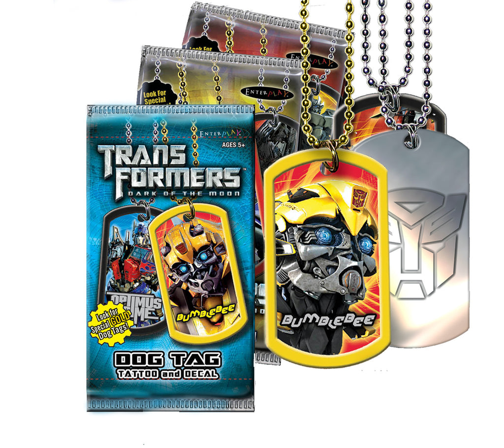 Transformers Dog Tag Fun Packs - Dark of the Moon – Pack Breakers